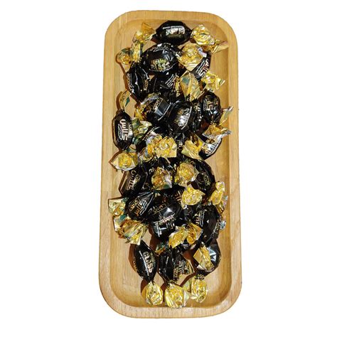 قیمت و خرید تافی کارامل مغزدار روکش دار کاکائو تلخ کلاس آناتا 500 گرم