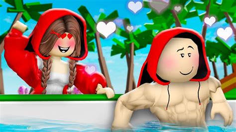 Jj Became Popular At Girls Only Summer Pool Roblox Brookhaven 🏡rp Funny Moments Youtube