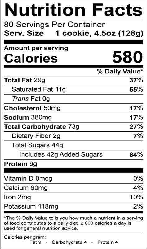 Snickers Nutrition Facts