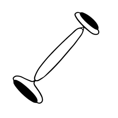 Premium Vector Jade Massage Roller And Face Serum