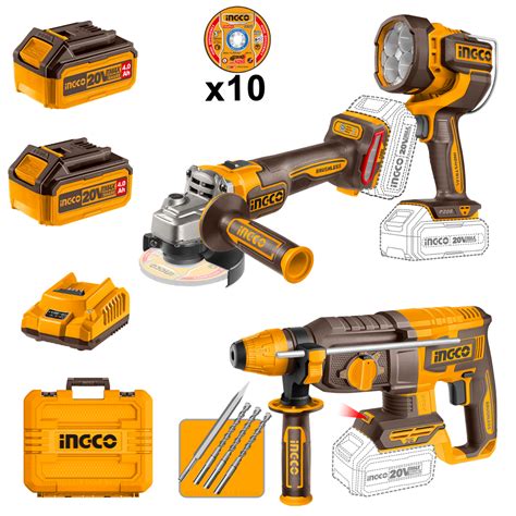 Ingco Combo Kits Northern Bolt And Tool