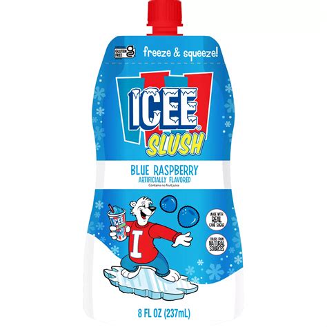 Icee Blue Raspberry Slush Shop Juice At H E B