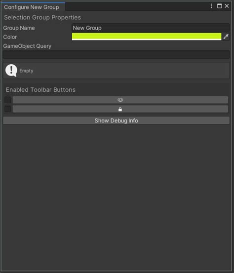Selection Groups User Documentation Selection Groups Preview