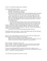 Article 21 Sex And Gender Through The Prism Of Difference Docx Article 21 Sex And Gender