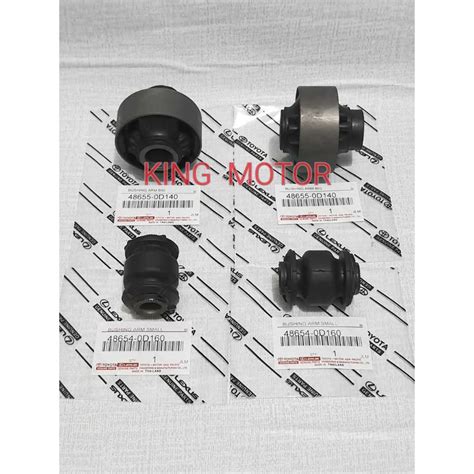 Jual Small Large Front Lower Arm Bushing Set All New Yaris Sienta Etios Shopee Indonesia