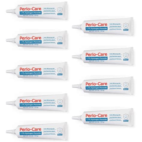 Perio Care Gel For Trays 9 Tubes Periocare