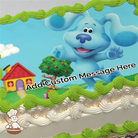 Blues Clues Photo Cake Freedom Bakery