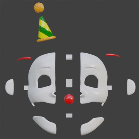 📍 Five Nights At Freddys Sister Location Wearable Ennard Mask Easy