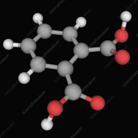 Phthalic Acid Molecule Stock Image F0045940 Science Photo Library