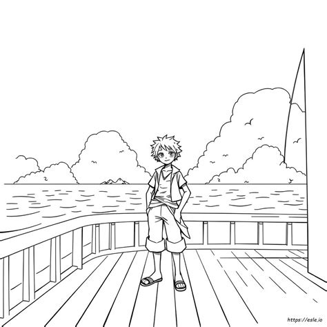 Sanji Coloring Pages