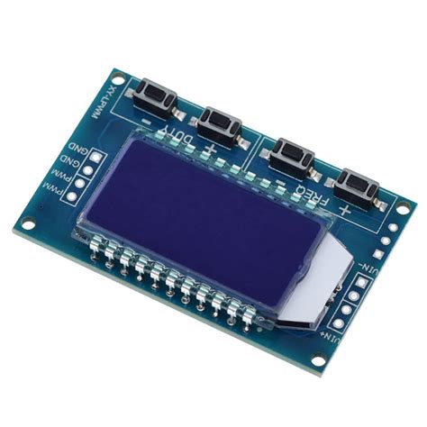 1PCS 3 3V 30V Signal Generator PWM Board Module Pulse Frequency Duty Ratio Adjustable Module LCD