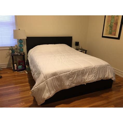 Ikea Queen Size Storage Bed Frame Aptdeco