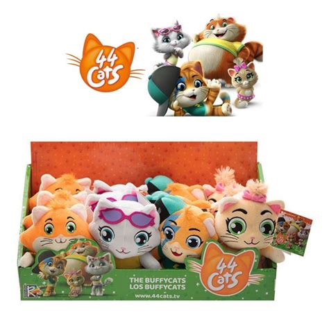44 Cats 13cm Plush Assorted The Toy Factory Shop