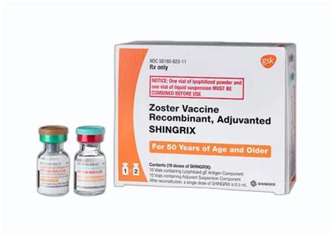 Shingrix Injection Vaccine Packaging Size 110 Strip At ₹ 15250vial