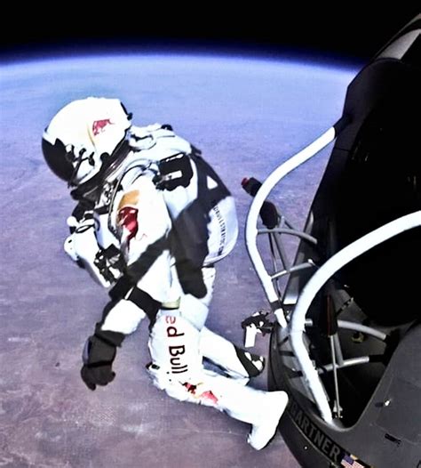 Felix Baumgartner Poster Live Video Red Bull Stratos And Felix