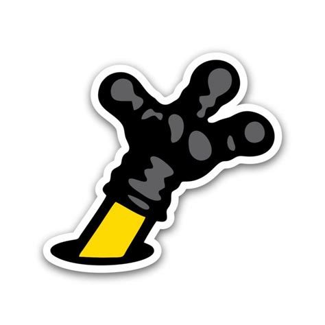 Despicable Me Minion Arm Full Color Vinyl Sticker Custom Size