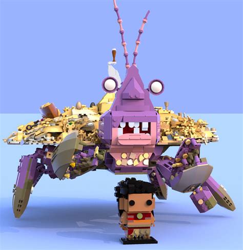 Lego Ideas Disney Moana Tamatoa The Crab In The Realm Of Monsters Atelier Yuwaciaojp
