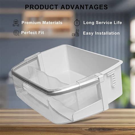 Refrigerator Right Door Shelf Bin Aap73252202 For Lg Kenmore Elite 795