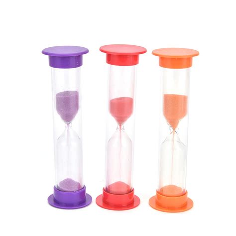 Hourglass Sandglass Sand Clock Timers Colorful Des Vicedeal