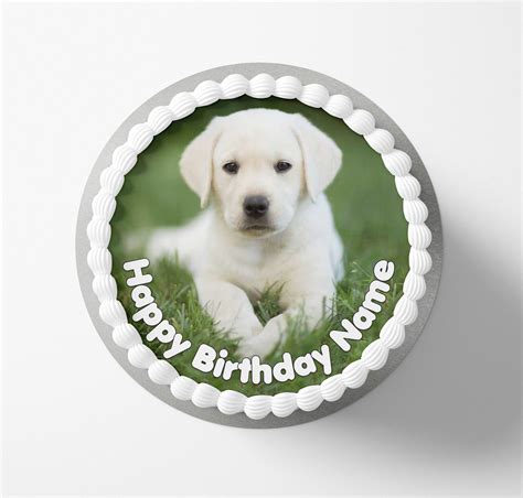 Labrador Cake Topper Sugar Shoppe