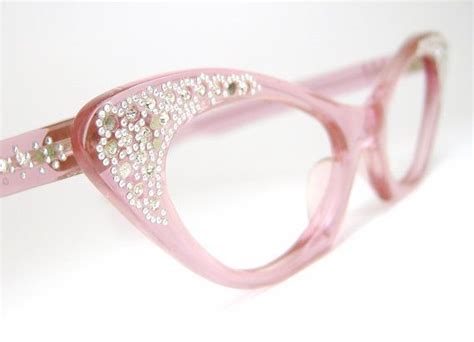 Vintage Pink Cat Eye Eyeglasses Eyewear Glasses Sunglasses Etsy Eye