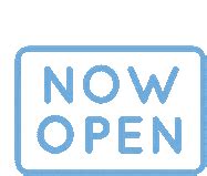 Now Open Sticker Now Open Descubre Y Comparte 