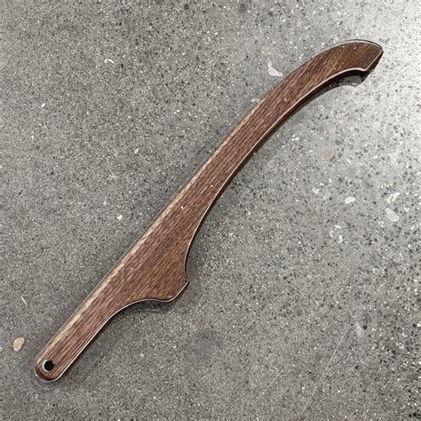 159x275 Bread Cutting Bow Knife 1 Acrylic Router Template — Crafted