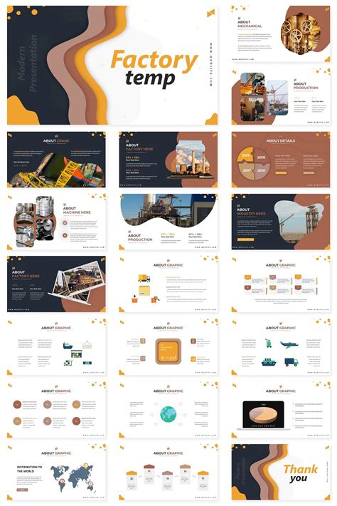Factory Powerpoint Template Presentation Slides Design Powerpoint