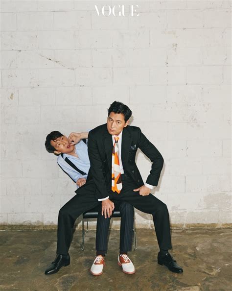 Jung Woo Sung And Lee Jung Jae Vogue Magazine Korean Photoshoots