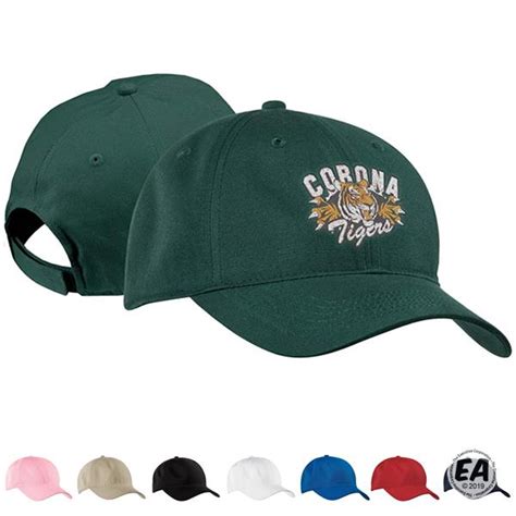 Promotional Port And Company Cp96 Soft Brushed Canvas Cap Branded