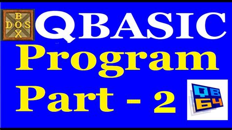 Qbasic Control Statement Qbasiccontrolstatement Howtowriteqbasicprogram Youtube