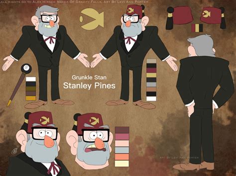 Gravity Falls Grunkle Stan References By Sharkylevi On Deviantart