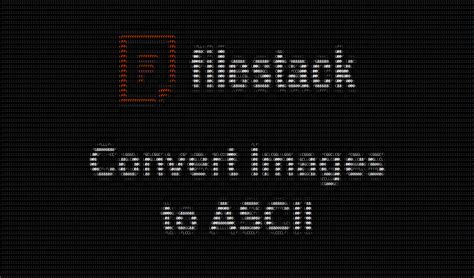 Build An Image To Ascii Art App In React