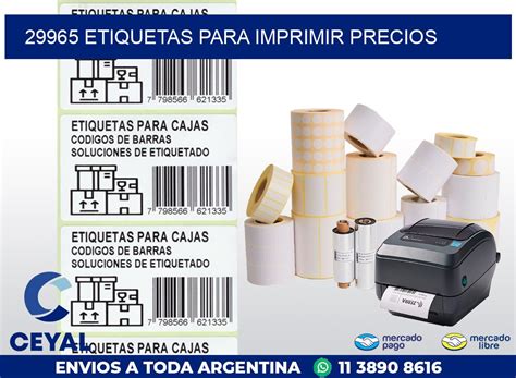 29965 Etiquetas Para Imprimir Precios Ar