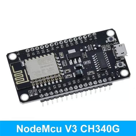 Nodemcu V3 Esp8266 Ch340 Wireless Module Lua Wifi Internet Of Things Cable Protector Daraz