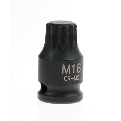 6pc 1 2sq Drive Impact Spline Socket Bit Set Sx052 Sealey