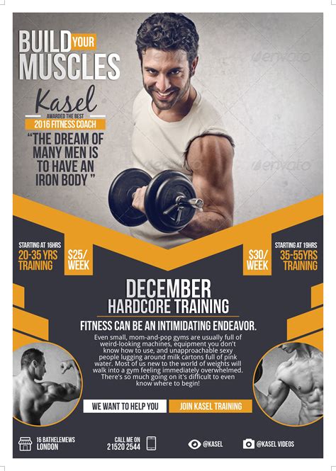Fitness Flyer Template