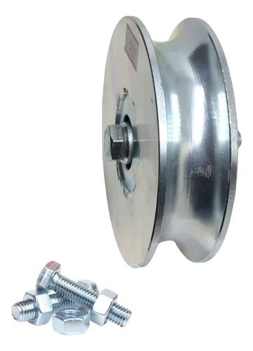 Roldana Com Rolamento Portão Correr Canal U C 3 Polegadas Mercadolivre