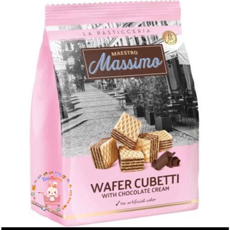Jual Maestro Massimo Wafer Cubetti Chocolate Shopee Indonesia