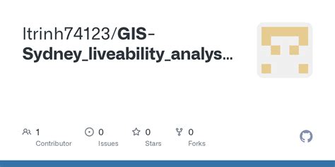 Github Ltrinh74123gis Sydneyliveabilityanalysis