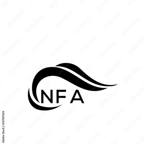 Nfa Letter Logo Nfa Blue Image Nfa Monogram Logo Design For