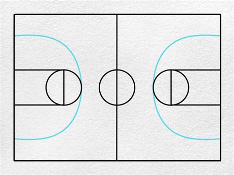 How To Draw A Basketball Court Step By Step At Kristian Hamm Blog