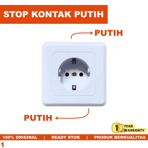 Jual Stop Kontak Inbow Stop Kontak Tanam Dinding Dutron Stopkontak