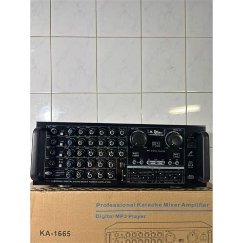 Jual Amplifier Audio Black Spider Ka 1748 Shopee Indonesia