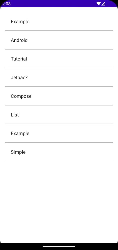 How To Show List With Divider In Android Jetpack Compose Coding With