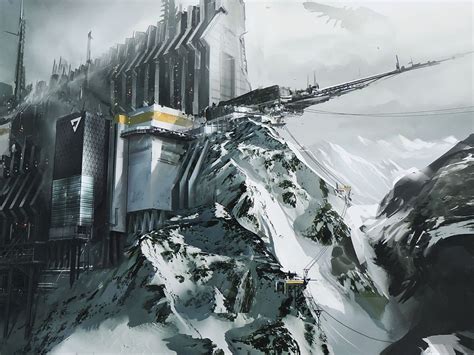 The Art Of Killzone Concept Art Digital Print Space Ship Concept