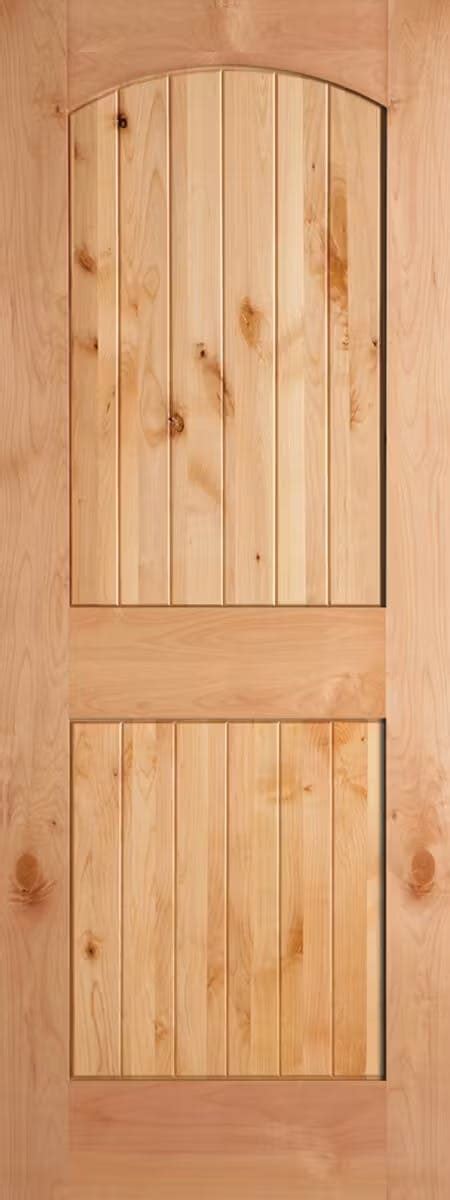 2 Panel Arch Knotty Alder One Day Pro