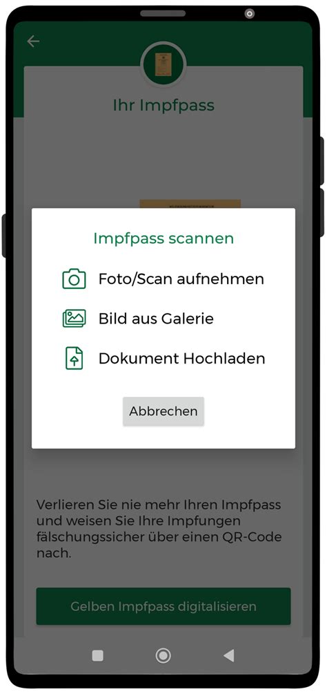 Doctorbox Handbuch Impfpass Digitalisieren