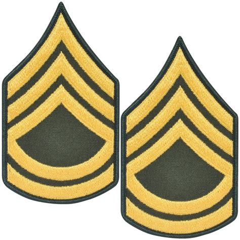 Army Sergeant First Class E 7 Class A Pair