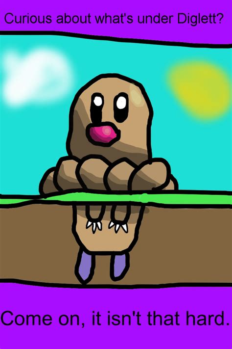 Diglett Meme Super Effective